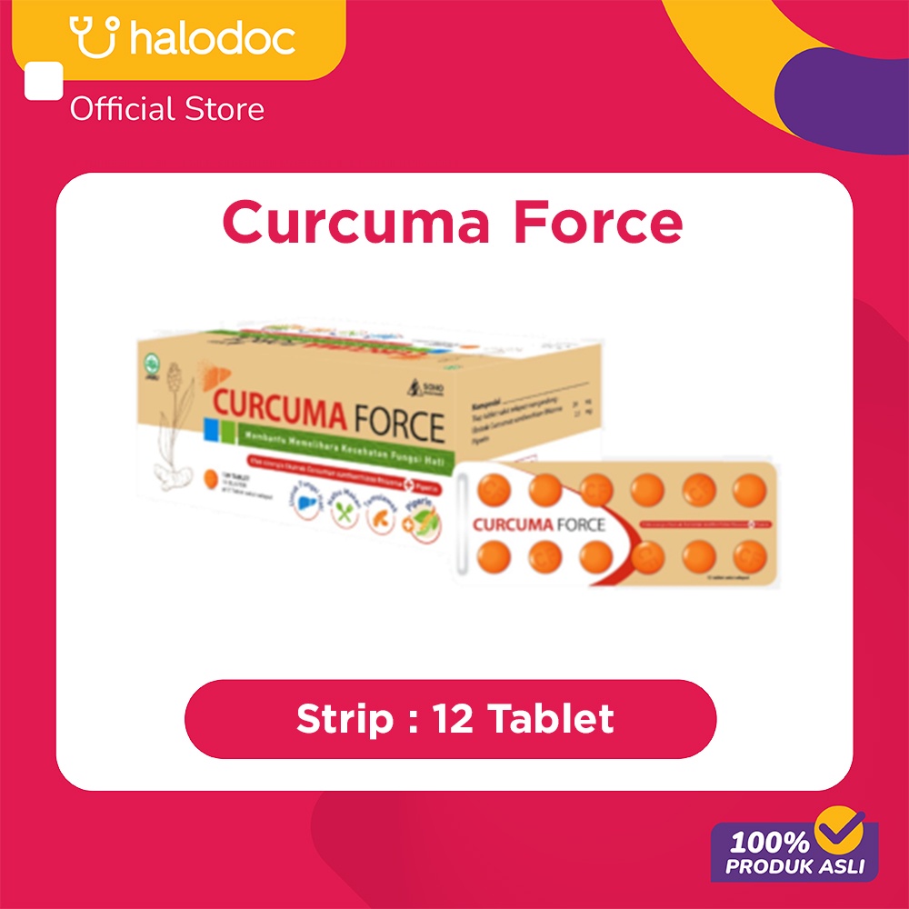 Jual Curcuma Force 12 Tablet | Shopee Indonesia