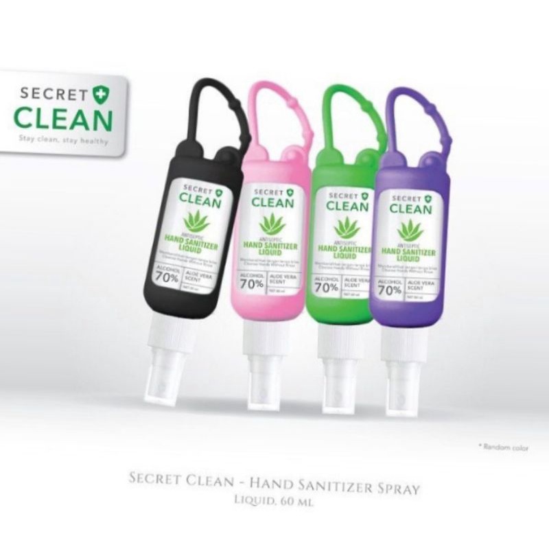 Jual TERMURAH - Handsanitizer Spray Secret Clean/SPRAY CAIR ...