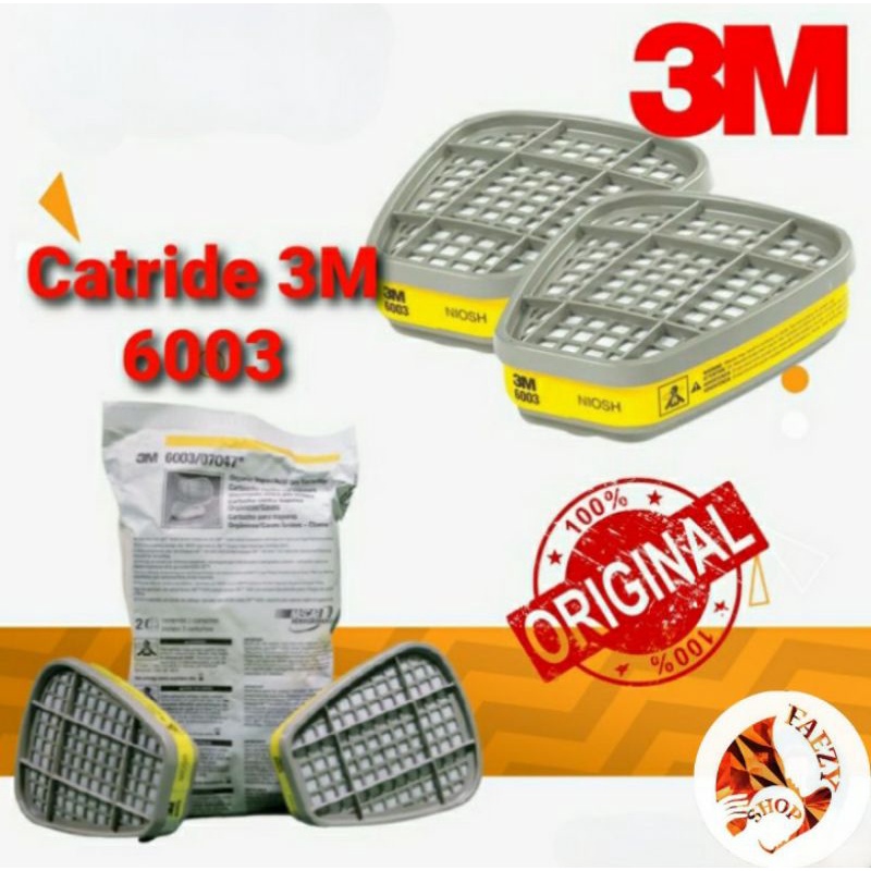 Jual Filter Masker 3M 6003 Original | Cartridge 3M 6003 | Shopee Indonesia