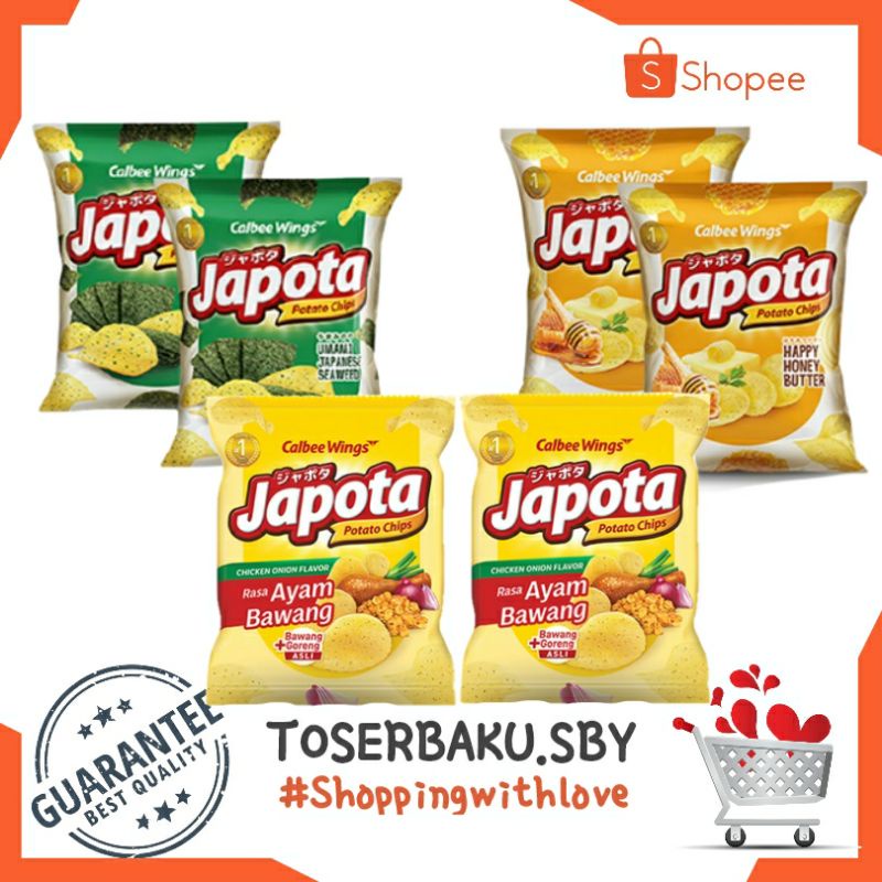 Jual Japota 68g All Variant / Snack Kentang / Keripik Kentang / Camilan ...