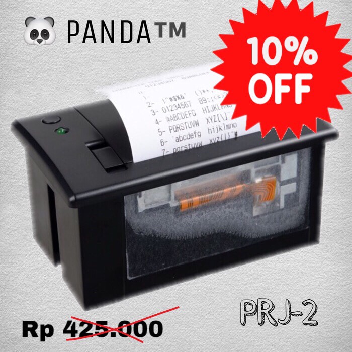 Jual Mini Panel Mount Micro Thermal Receipt Printer PANDA PRJ-2 (TTL ...