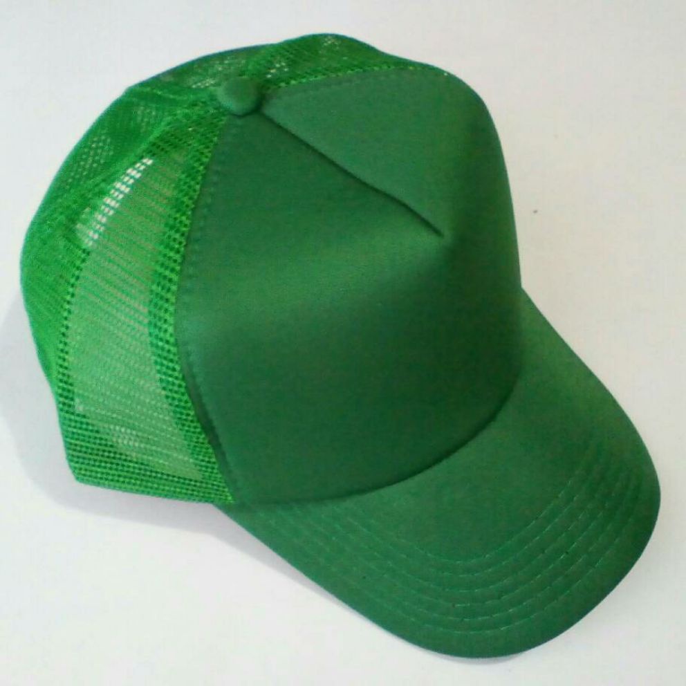 Jual TOPI JARING HIJAU POLOS | Shopee Indonesia