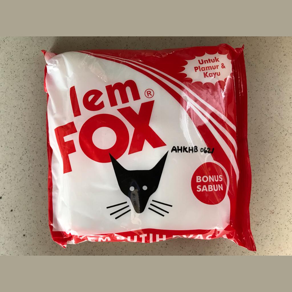 Jual Lem Fox Putih PVAc Bungkus 700gr Bungkus Merah / LEM KAYU | Shopee ...