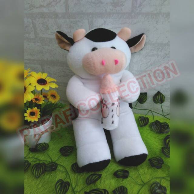 Jual Boneka Sapi dot M Boneka Sapi lucu pegang dot | Shopee Indonesia