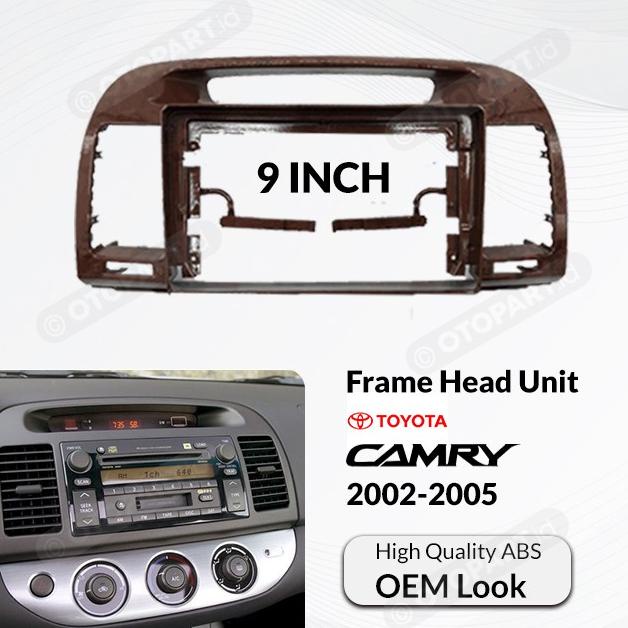 Jual Frame Head Unit Toyota Camry 2002-2005 9" inch OEM original ...