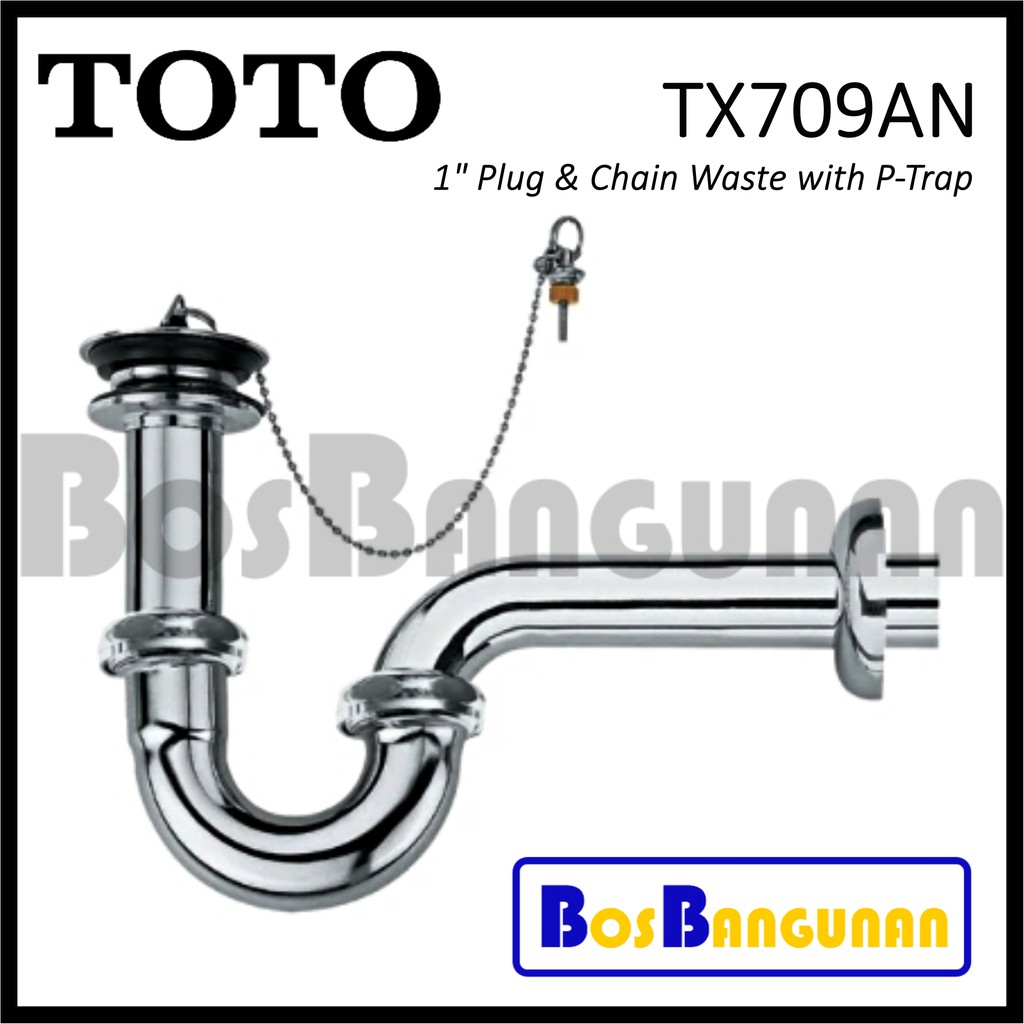 Jual Afur + Sifon TOTO TX709AN ORIGINAL TOTO / Sparepart Pembuangan ...