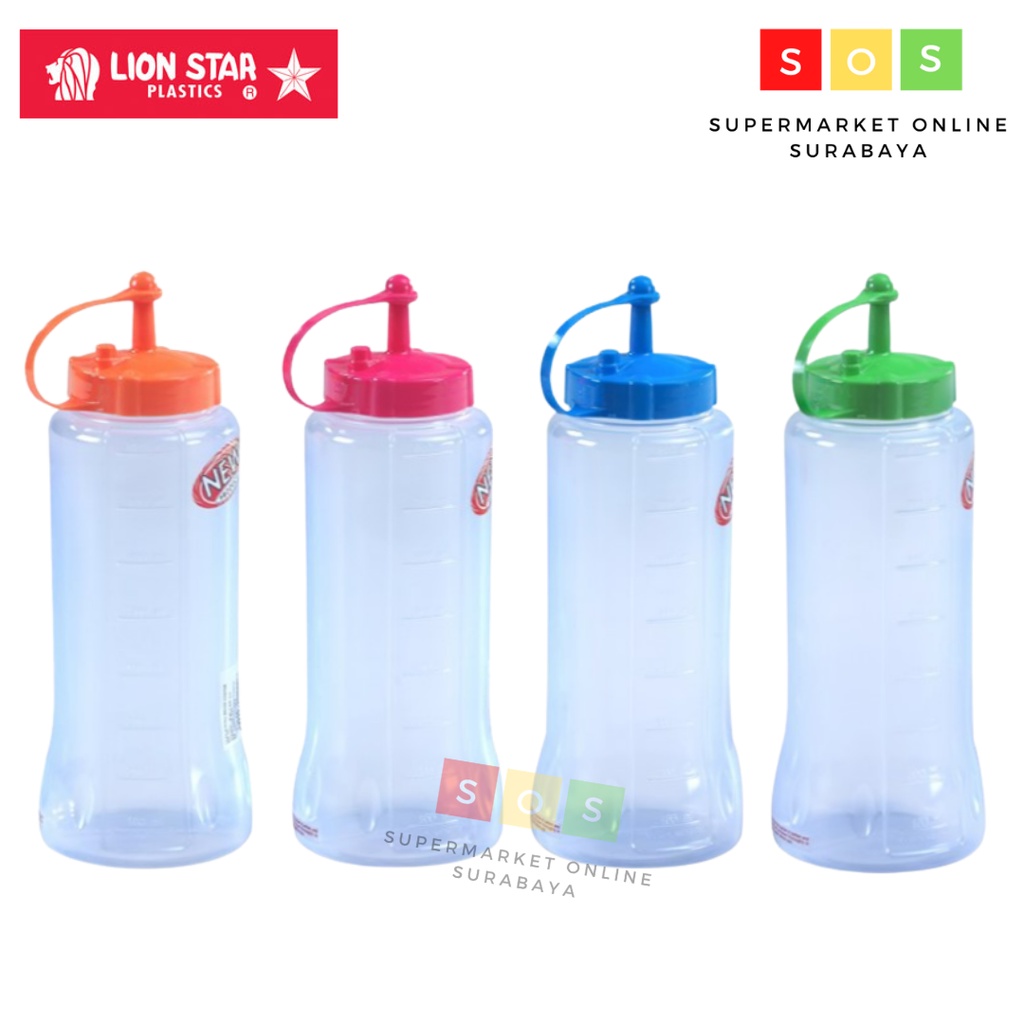 Jual Tempat botol saos dan minyak goreng Lion Star sauce keeper 1 Liter ...