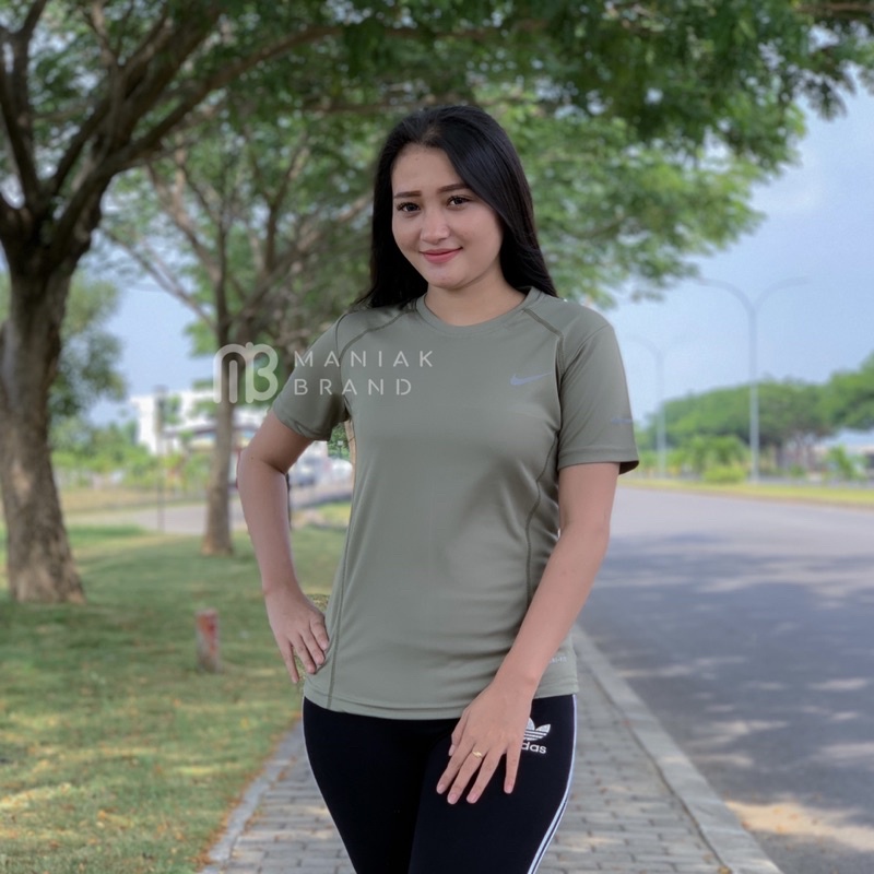 Jual KAOS TRAINING WOMEN KAOS OLAHRAGA WANITA KAOS GYIM BAJU RUNNING ...