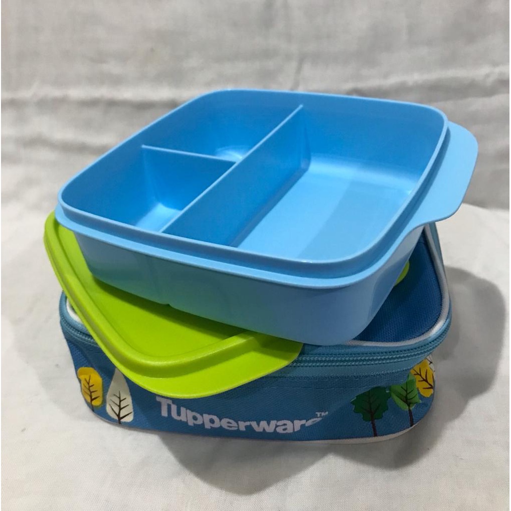 Jual Tupperware Lolly Tup FREE tas rantang makan anak bergambar lucu ...