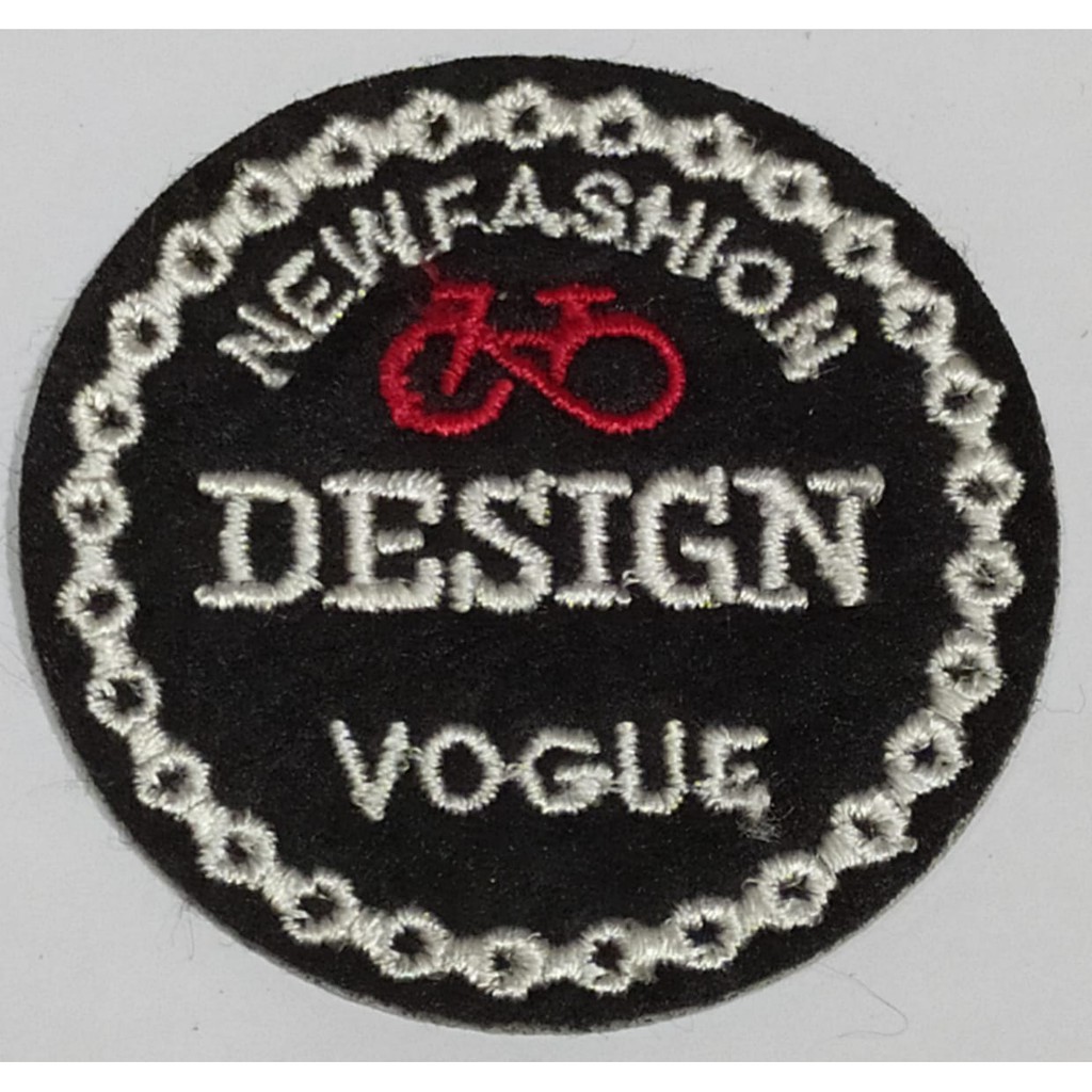 Jual PATCH BORDIR TULISAN / EMBLEM BORDIR / LOGO | Shopee Indonesia