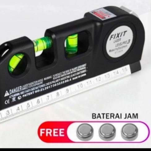Jual penggaris laser waterpass fixit level pro 3 waterpass levelpro3 ...