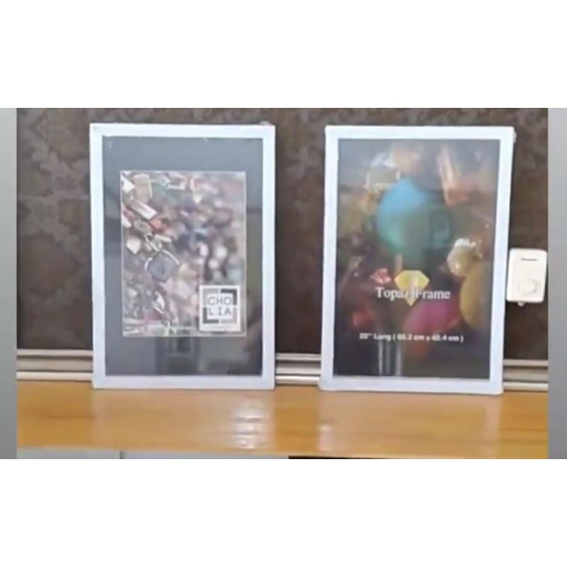 Jual CETAK FOTO + FRAME 40x60cm 16x24 Inch 16R+ FOTO SEMI CANVAS ...
