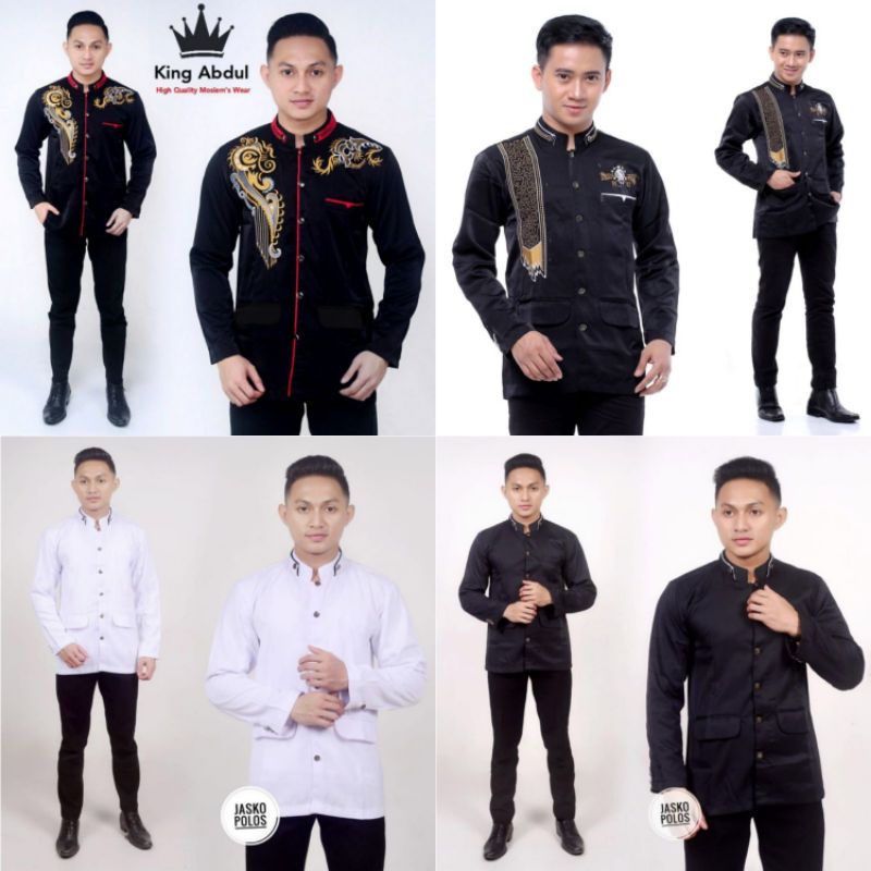 Jual JASCO NU BORDIL SORBAN JAS BORDIL BUSANA MUSLIM PRIA KEMEJA NU JAS ...