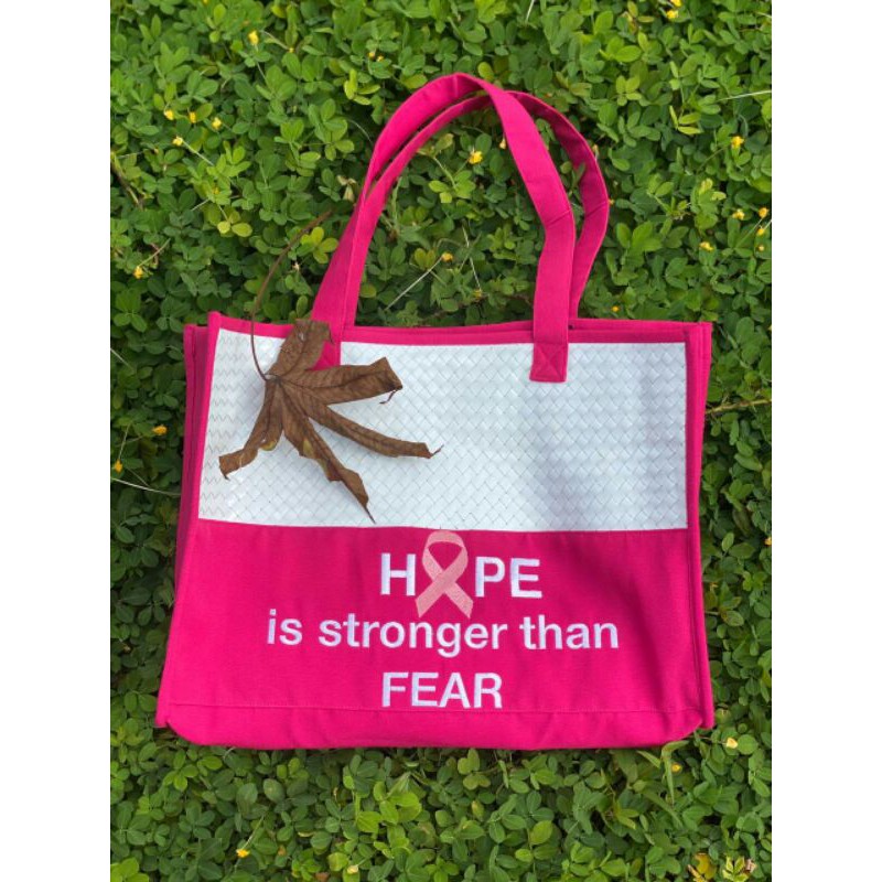 Jual Love Pink Tote Bag - House Of Inang - Tas Upcycle / Ecobag / Tas ...