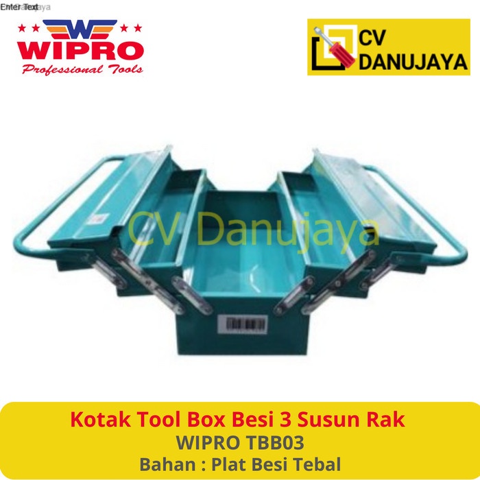 Jual Kotak Tool Box Besi 3 Susun Rak WIPRO TBB03 | Shopee Indonesia
