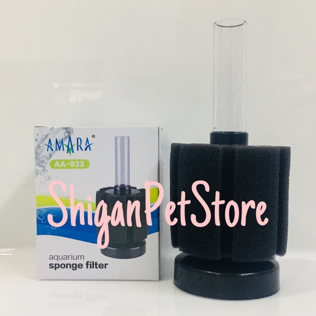 Jual AMARA AA 933 ( aquarium sponge filter / biofoam ) | Shopee Indonesia