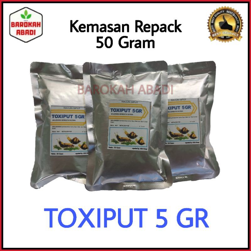 Jual Toxiput moluskisida repack 50 gr pembasmi siput tanaman hama siput ...