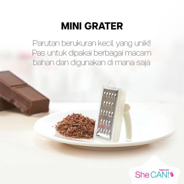 Jual Parutan Mini Grater Alat Pemarut Keju Coklat Mini Harga Satuan | Shopee Indonesia
