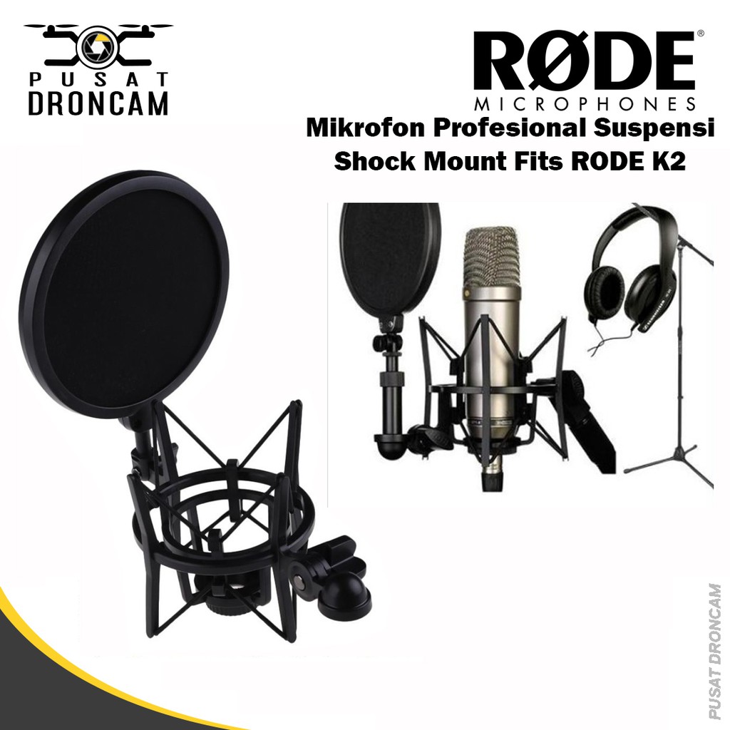 Jual RODE K2 Microphone Profesional Suspensi Shock Mount K 2 MIC | Shopee Indonesia