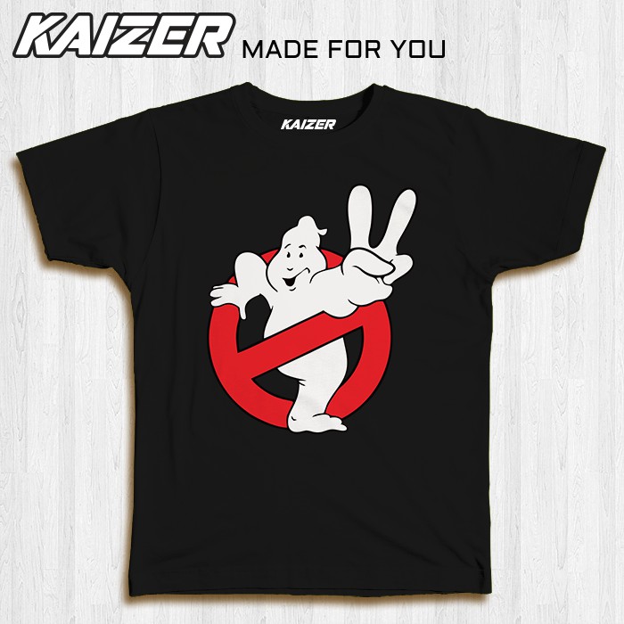 Jual KAIZER TD-0302 Kaos Generasi 90an Kartun Ghostbusters 2 Logo ...