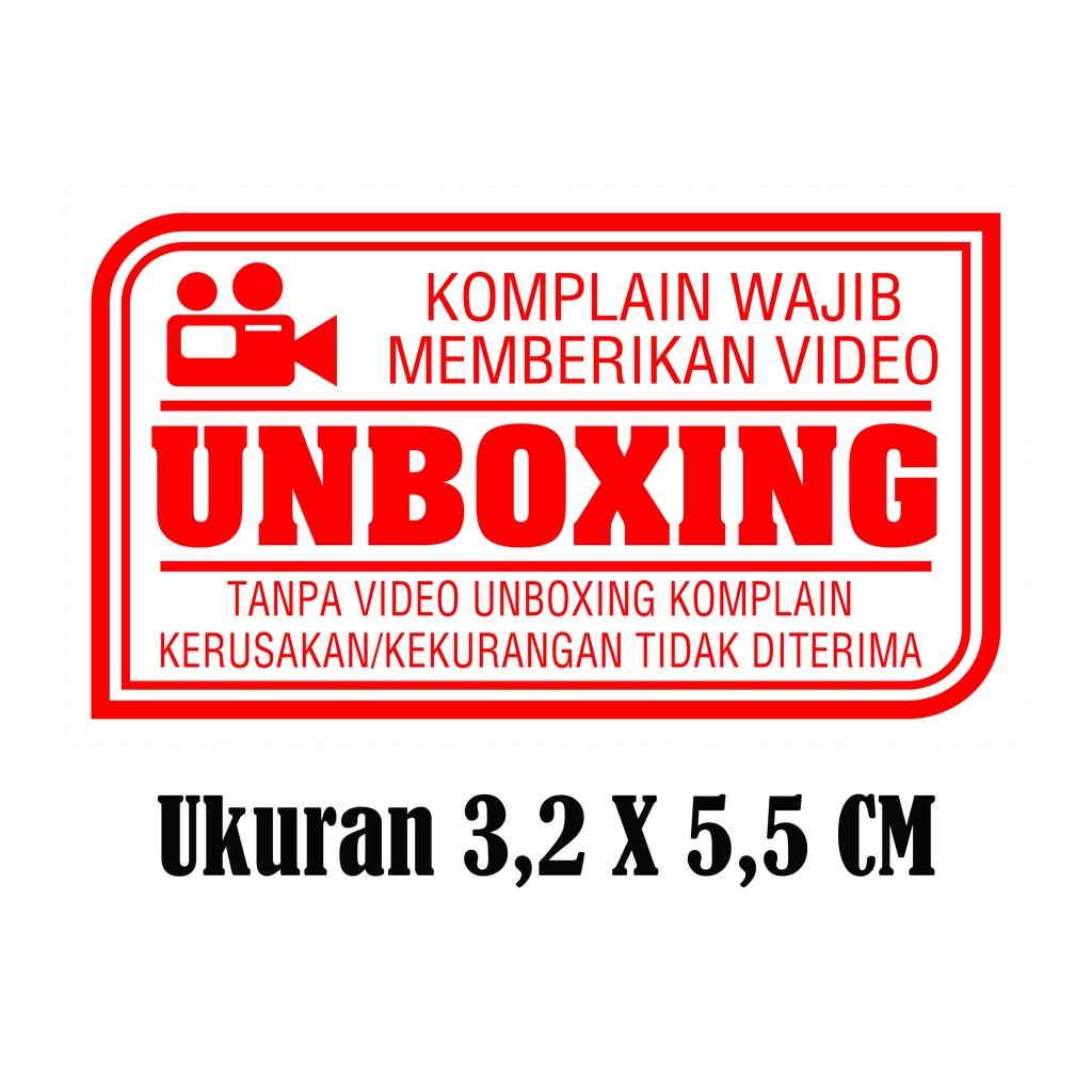 Jual Stempel Video Unboxing Olshop Tinta Terbaik | Shopee Indonesia