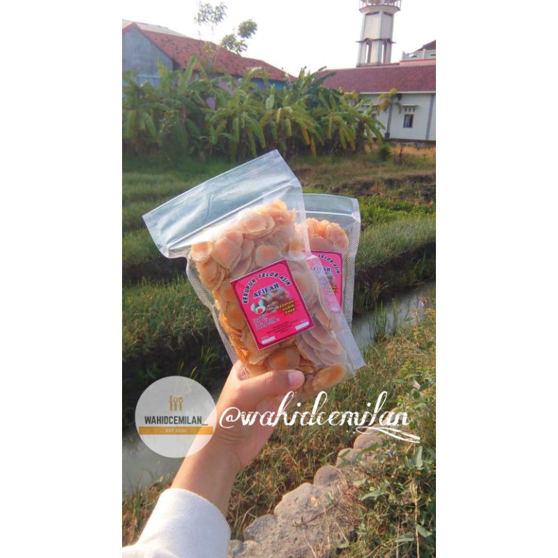 Jual Cemilan Kerupuk Telur Asin Mentah 100% Asli Khas Brebes 250g ...