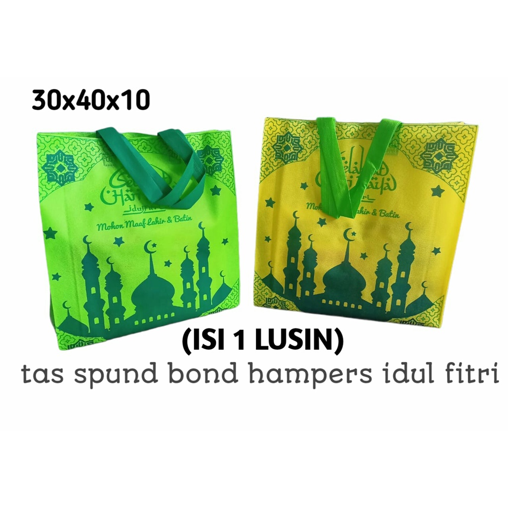 Jual Tas spunbond 30x40x10/tas goodie bag ramadhan/Tas pesta murah/tas ...