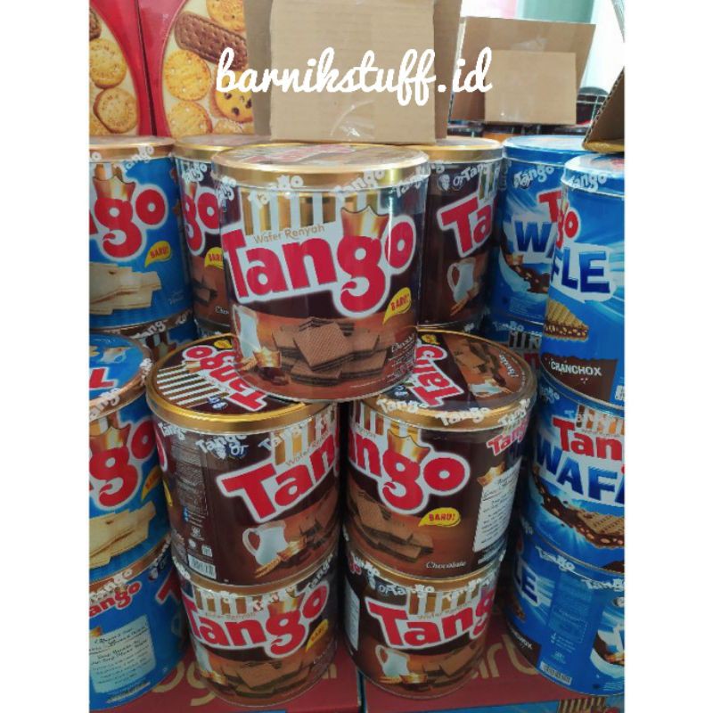 Jual Tanggo wafer 300 gram 1 kaleng rasa vanila MIN ORDER 2 KALENG ...