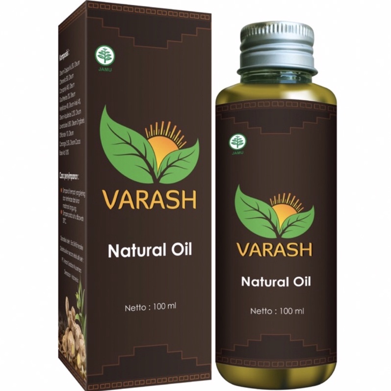 Jual VARASH NATURAL OIL 60 ML DAN 100 ML ASLI BPOM HALAL MUI | Shopee Indonesia