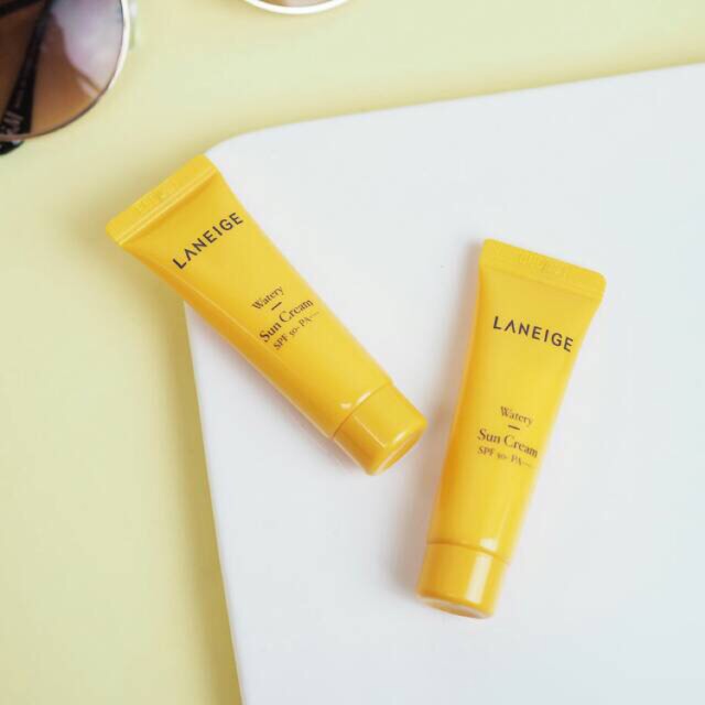 Jual Laneige Watery Sun cream - Sample size | Shopee Indonesia