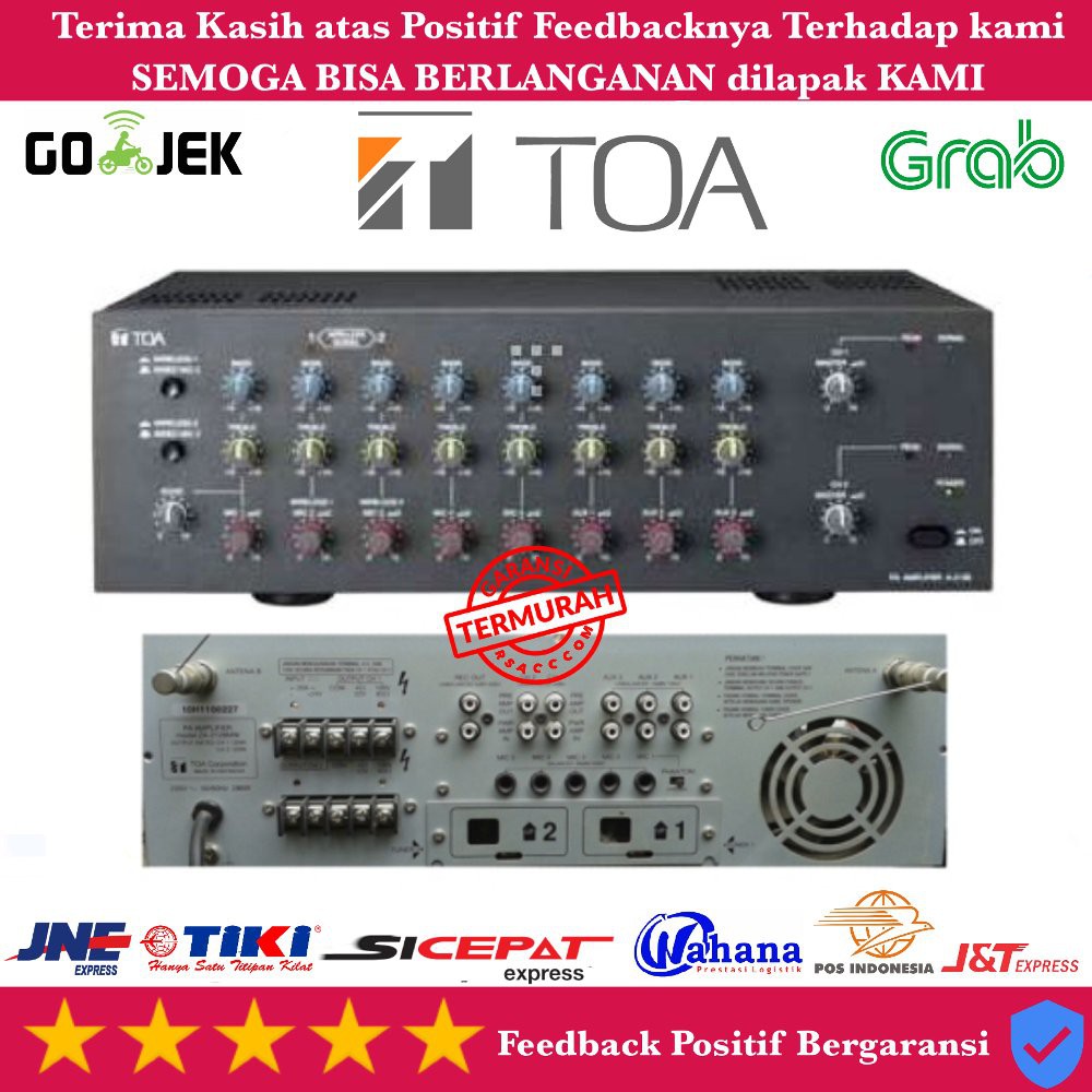 Jual Murah !!! Ampli Fier Mixer Toa Za 2128 Mw (Original) | Shopee ...