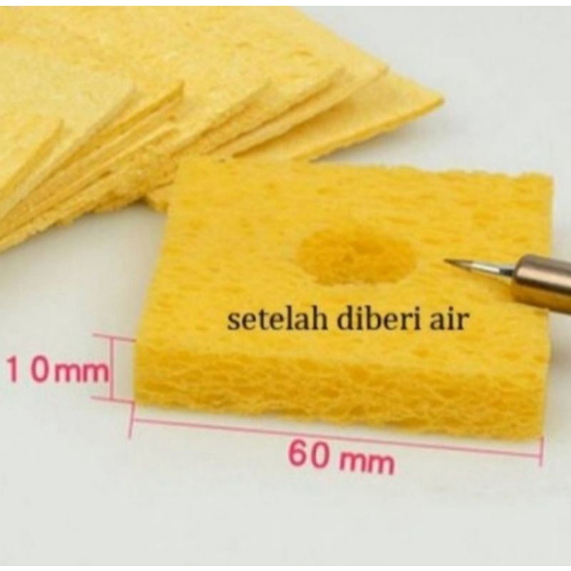 Jual Busa Solder/Spons Ukuran 6 x 6 cm | Shopee Indonesia