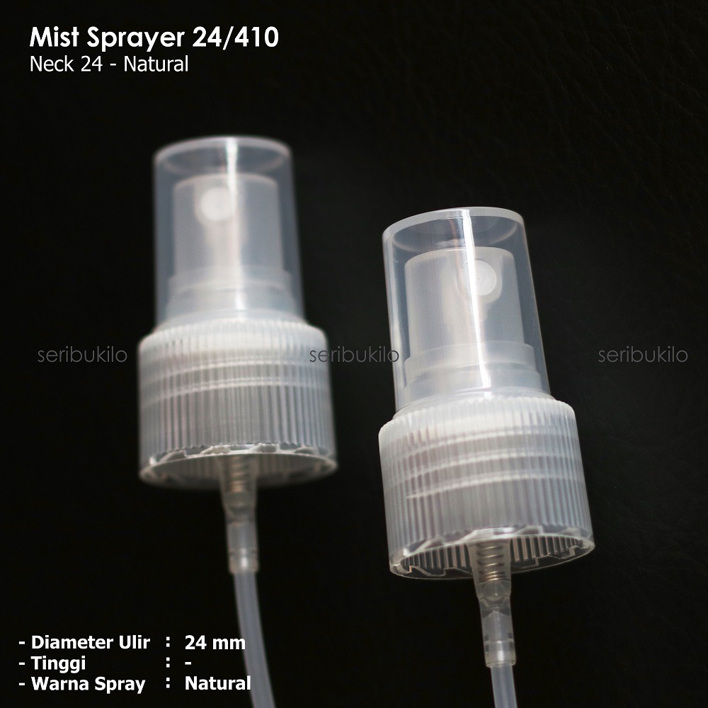 Jual TUTUP BOTOL SPRAY - NECK 24 / SPRAY NATURAL | Shopee Indonesia