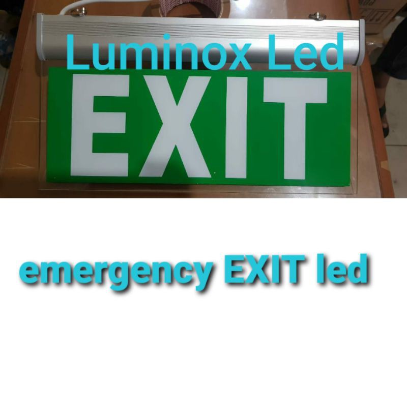 Jual emergency exit led 5w 5watt - gantung exit darurat lamp 5 watt 5 w ...