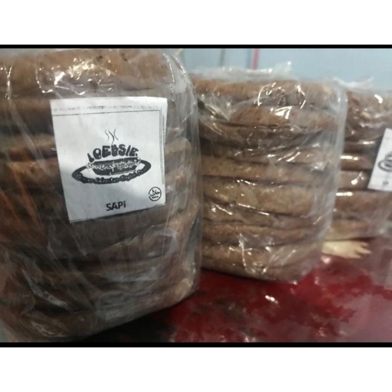 Jual Patty Beef Burger Jumbo / Daging Burger Rasa Sapi Jumbo isi 10 650 ...