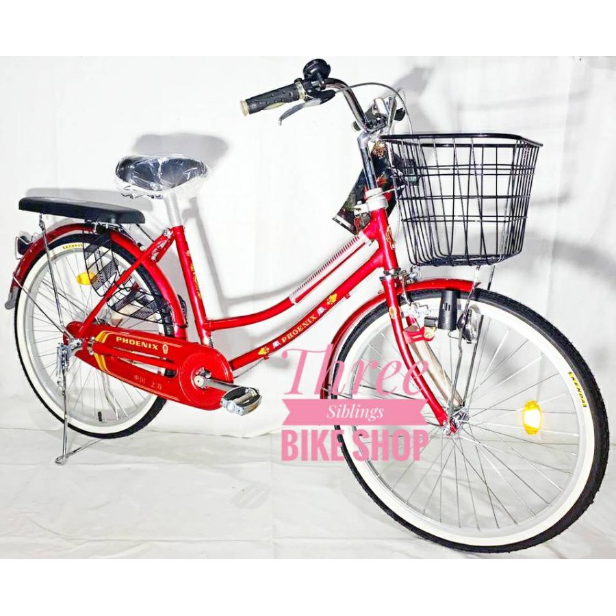 Jual SEPEDA MINI PHOENIX 26 INCH WARNA MERAH DISERTAI LAMPU | Shopee ...