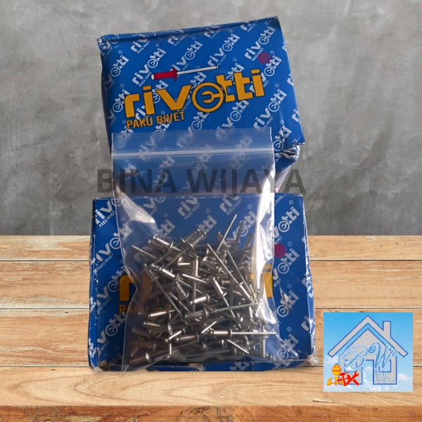 Jual Paku Rivet 440 Rivetti 1000 Pcs | Shopee Indonesia