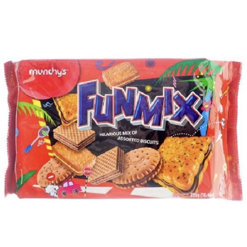 Jual Munchy's TOPMIX ASSORTED / FUNMIX ASSORTED Biskuit top mix 295gr ...