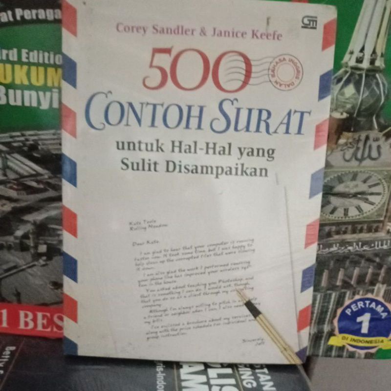 Jual 500 CONTOH SURAT UNTUK HAL-HAL YANG SULIT DISAMPAIKAN | Shopee ...