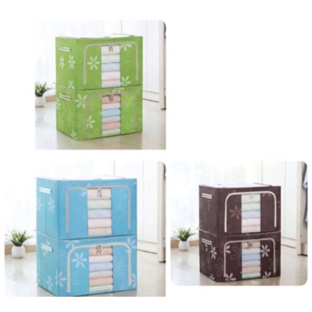 Jual Storage box besar 66 liters kerangka stainless baja kokoh double ...