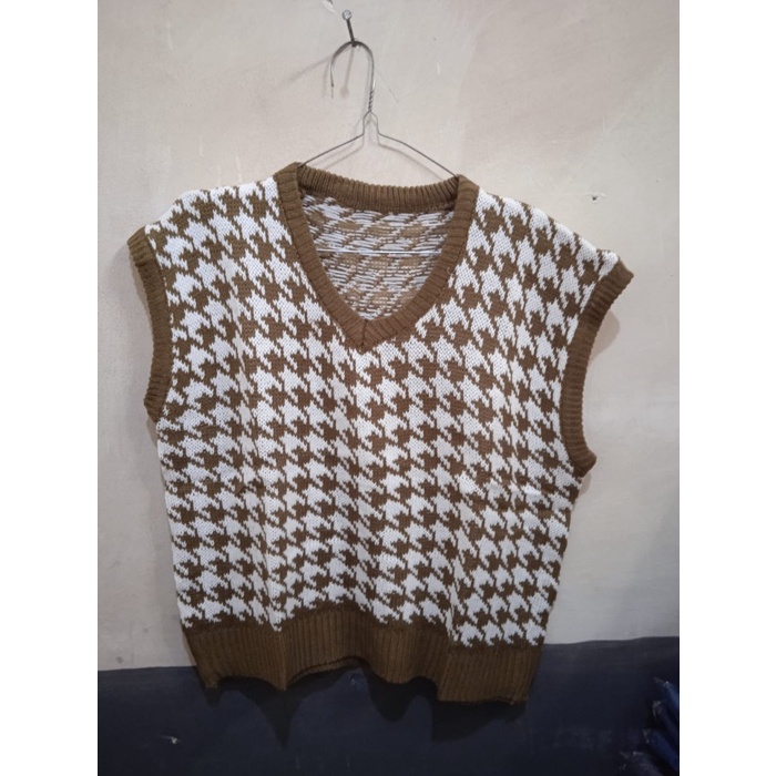 Jual JENNIE VEST KNIT / ROMPI WANITA TERBARU / ROMPI JENNIE / KOREAN ...