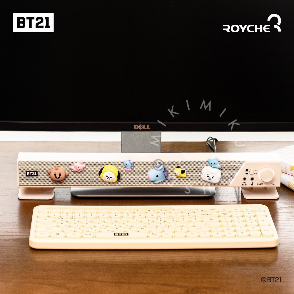 Jual BT21 My Little Buddy Soundbar Speaker OFFICIAL ROYCHE KOREA BTS BLUETOOTH MONITOR FIGURE ...