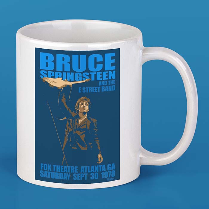 Jual Bruce Springsteen 1978 Tour Poster in Gelas Keramik Mug | Shopee ...