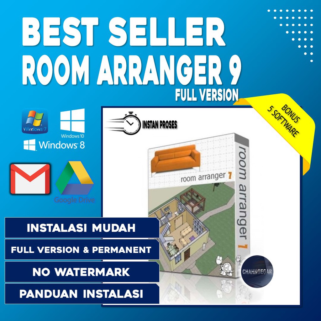 Jual Room Arranger 2024 Full Version Lisensi Lifetime Permanent ...