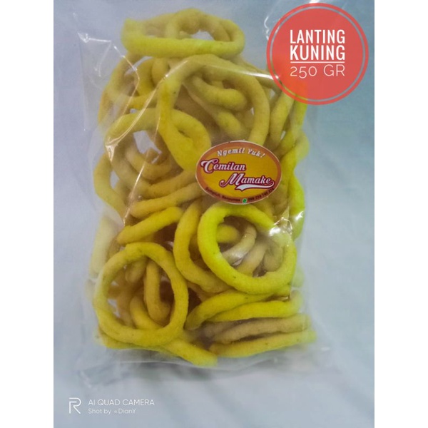 Jual Klanting Singkong / Lanting Kuning / klatak 250 gr | Shopee Indonesia