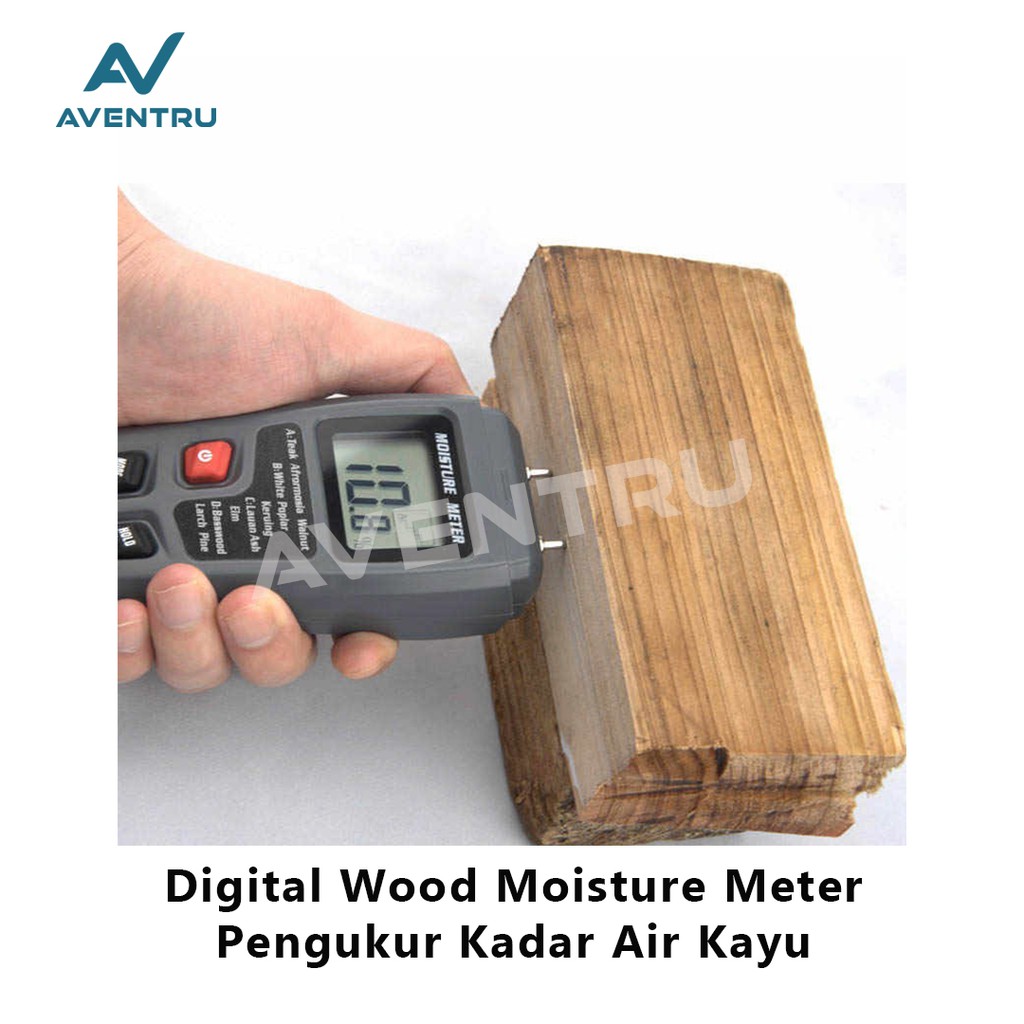 Jual Digital Wood Moisture Meter Alat Ukur Kelembaban Kelembapan Kadar ...