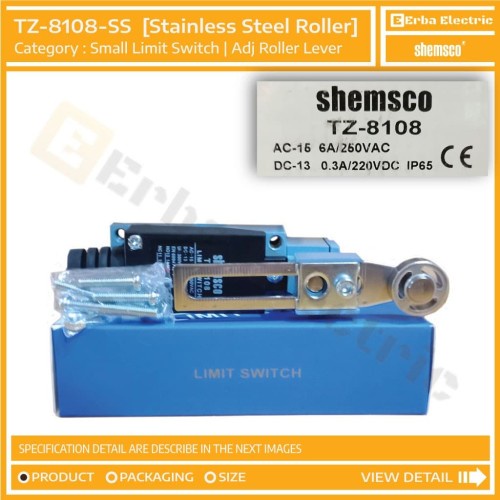 Jual PERTUKANGAN OTOMASI INDUSTRIAL TZ-8108 LIMIT SWITCH STEEL TZ-8 SHEMSCO CNTD SETARA D4V ...