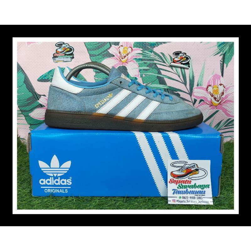 Jual ADIDAS SPEZIAL BLUE ICE SECOND ORIGINAL | Shopee Indonesia