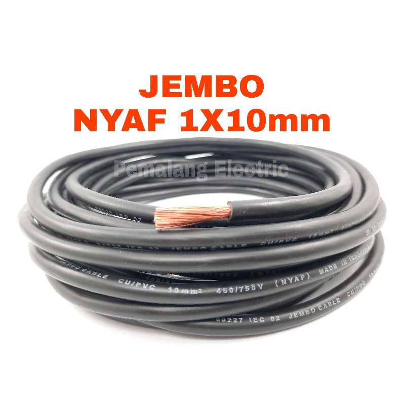 Jual Kabel Jembo NYAF 10mm Per Meter | Shopee Indonesia