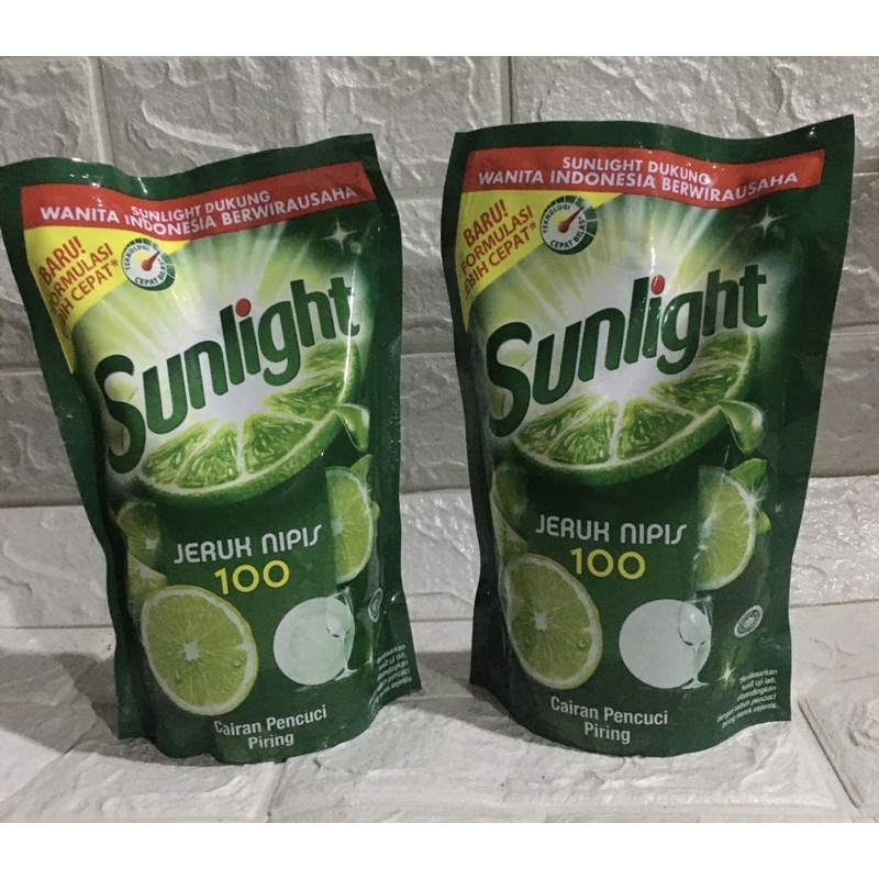 Jual Sunlight Jeruk Nipis 100 Murah 755ml/Cairan Pencuci Piring Sunlight/Sabun Cuci Piring Murah ...